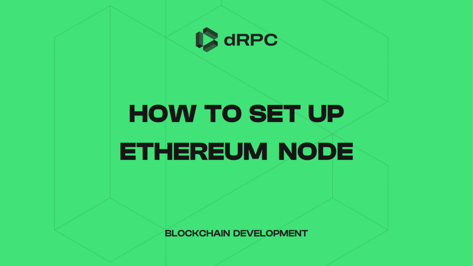 How to Set Up Ethereum Node