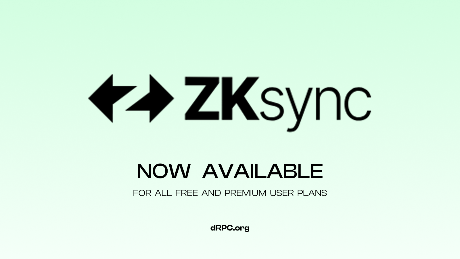 dRPC Adds Support for zkSync Era RPC