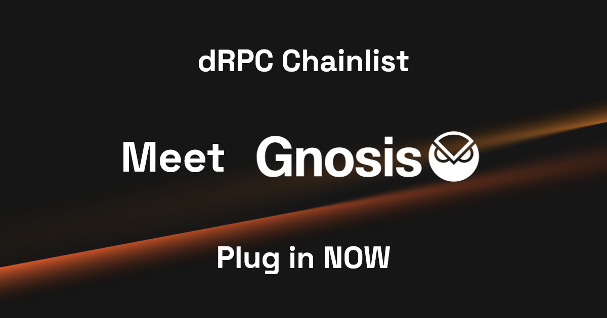 Gnosis RPC Endpoints | Free & Paid Nodes | dRPC