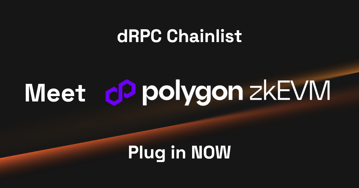 Polygon Zkevm RPC Endpoints | Free & Paid Nodes | dRPC